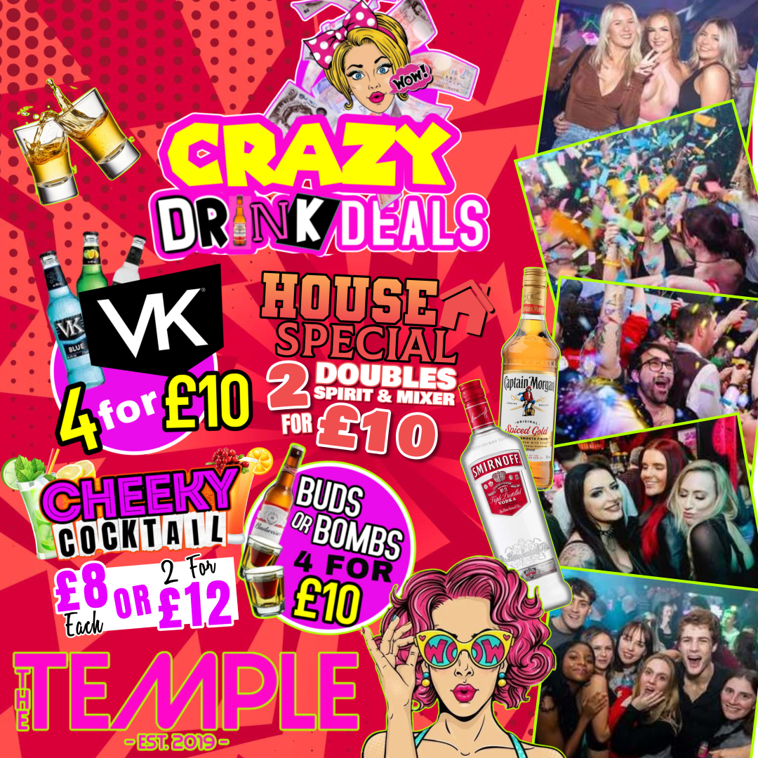 Exciting Events at The Temple Club in Eastbourne